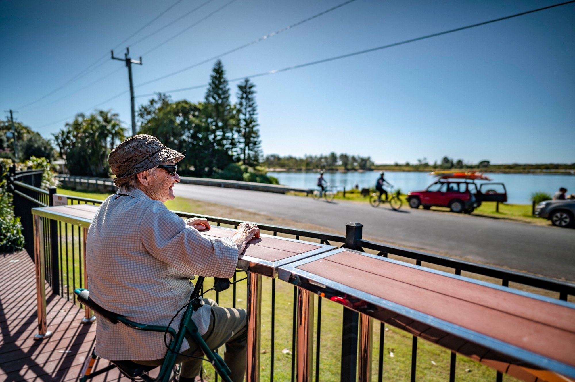 A conversation with Riverside Guests Helen and Kevin